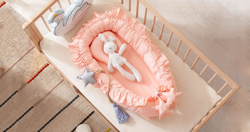 Cute Baby Lounger For Sale Best Snuggle Nest Co Sleeper Travel Baby Bed