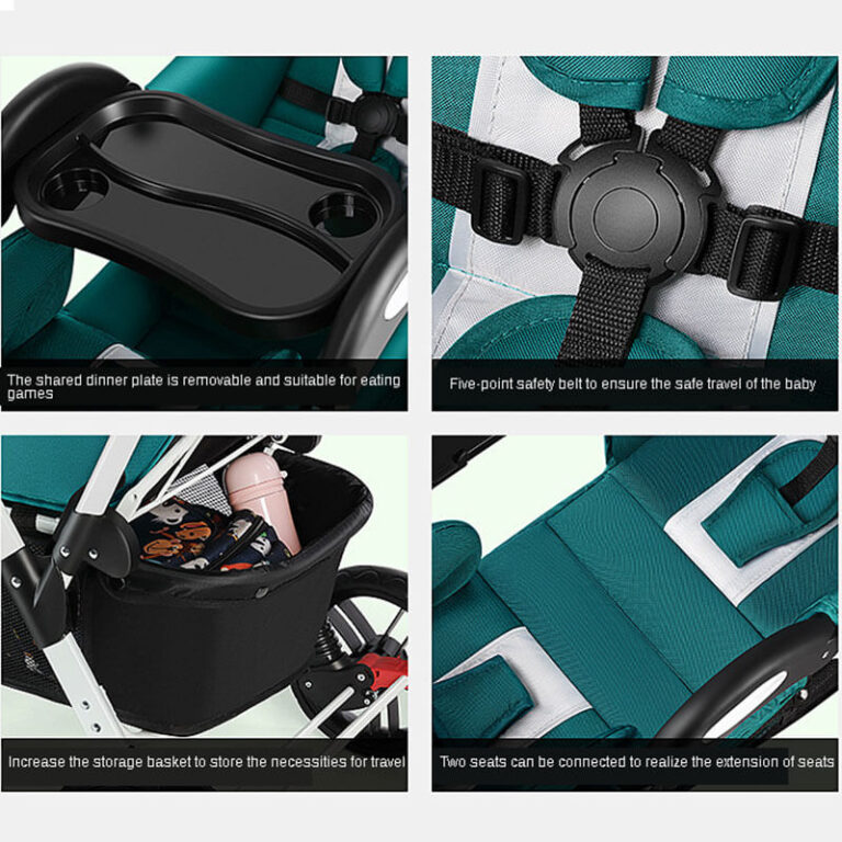 Twin Pram Double Stroller