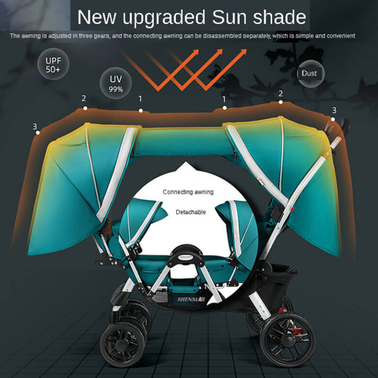 Twin Pram Double Stroller