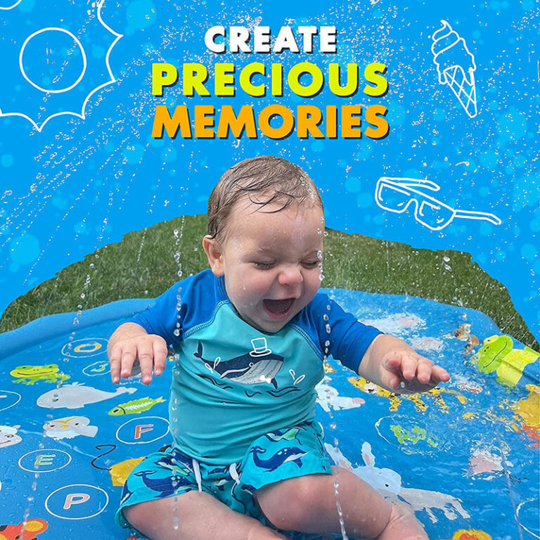 Water Splash Pad 3 In 1 Splash Pad Sprinkler Wading Pool